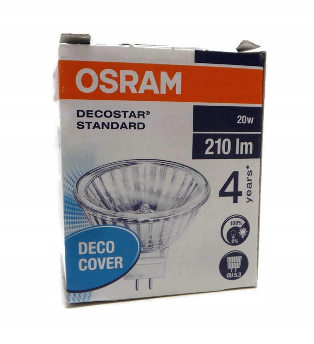 OSRAM ŻARÓWKA halogen DECOSTAR 20W 210 Im - 8272562341 - oficjalne ...