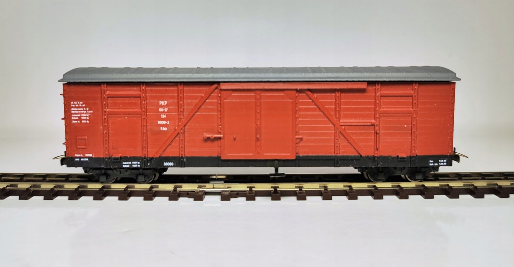 LokoMotyw H0e wagon kryty wąskotorowy PKP Kddx Świdnica WMD Gniezno ...