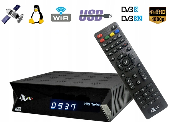 Купить ТЮНЕР AXAS TWIN PLUS ENIGMA 2 OPEN ATV LIKE ZGEMMA: отзывы, фото и характеристики на ...