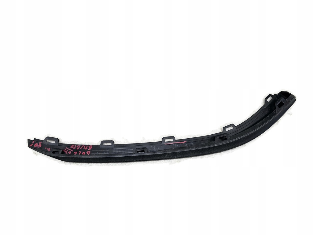 VOLKSWAGEN GOLF VII GTI GTD LISTWA HOKEJ SPOILER ZDERZAKA LEWY ...