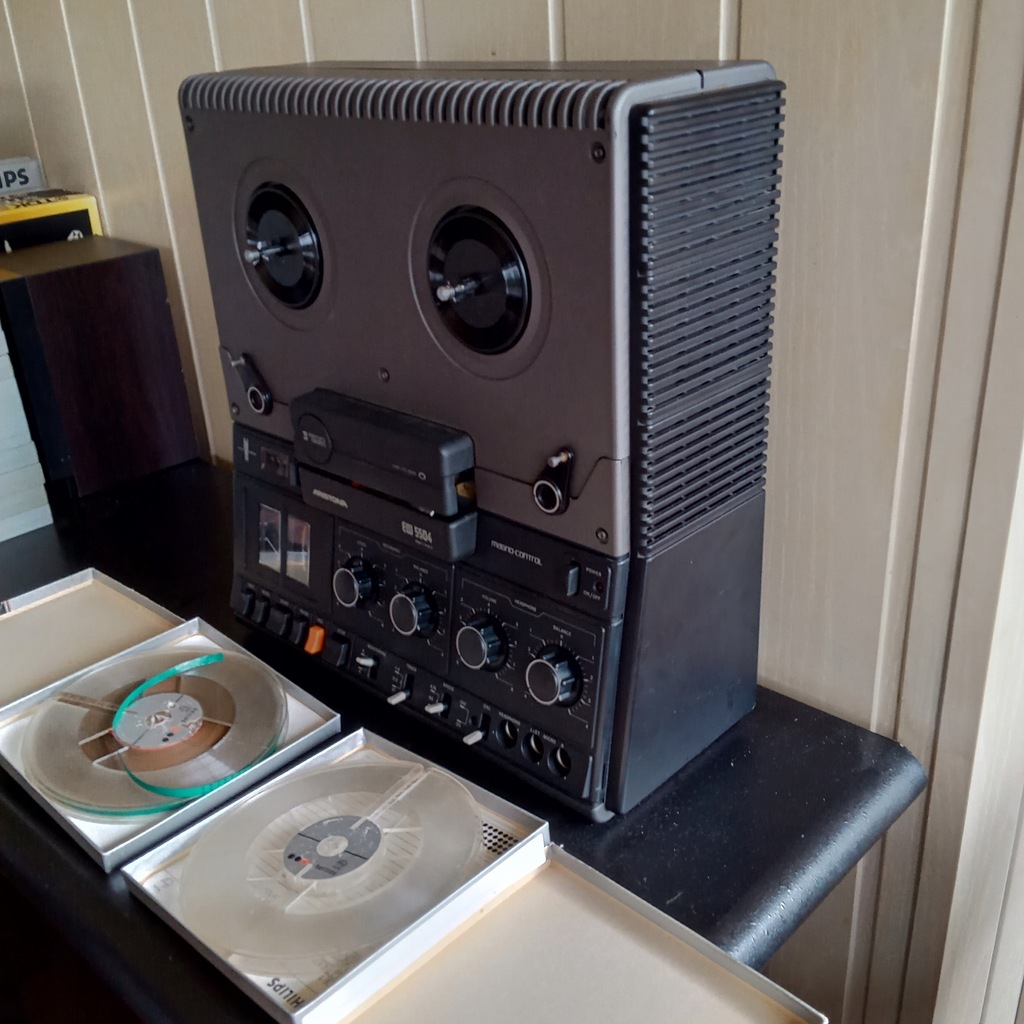 MAGNETOFON SZPULOWY PHILIPS ARISTONA EW 5504/13 Z OSLONA - 17373267870 - oficjalne archiwum Allegro