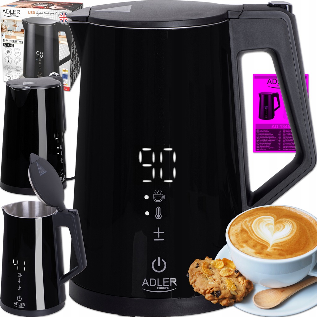 CZAJNIK ELEKTRYCZNY BEZPRZEWODOWY MOC 2200W LED XL - 12575842706 - oficjalne archiwum Allegro