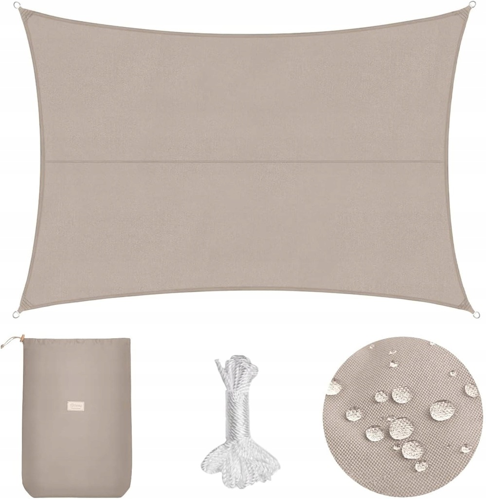 żagiel słoneczny sekey 3x5 - 14185657718 - oficjalne archiwum Allegro