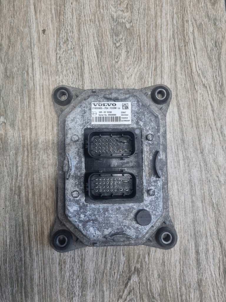 STEROWNIK MODUŁ KASETA ŚWIATEŁ FCIOM VOLVO FH 4 FM 4 FMX 21855905 P04 ...