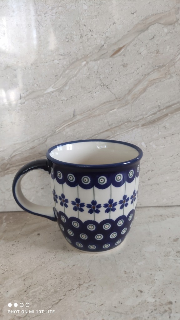 Kubek 1105 0,35L CERAMIKA BOLESŁAWIEC 166A - 12601387073 - oficjalne archiwum Allegro