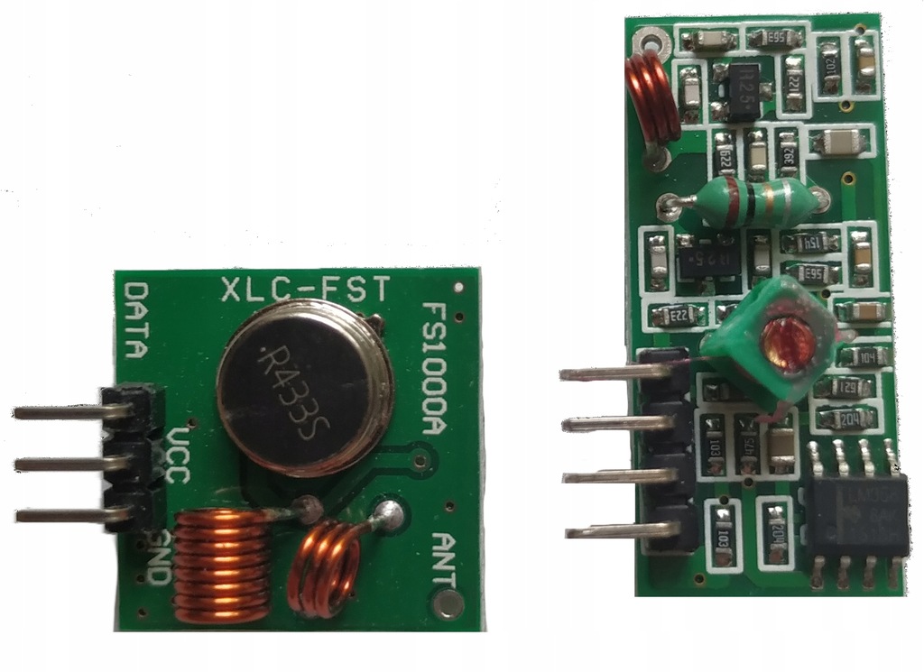 Moduł radiowy nadajnik odbiornik 433MHz Arduino - 7797277460 ...