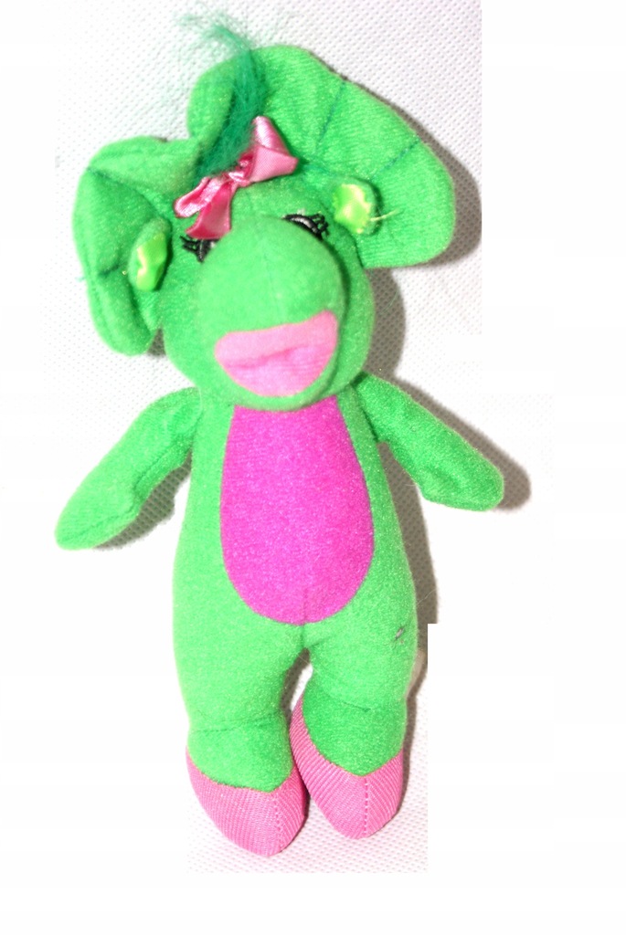 BARNEY MASKOTKA Z BAJKI OK. 18 CM - 10889293347 - oficjalne archiwum ...