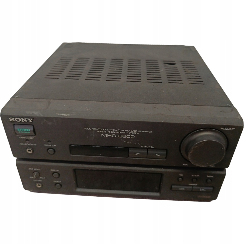 Wzmacniacz Sony MHC 3600 do systemu Sony. Aukcja BCM - 14419563853 ...