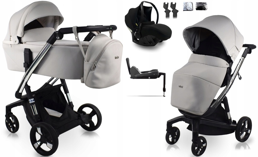 IBEBE I-STOP ELEKTRYCZNY WÓZEK 4W1 BAZA ISOFIX - 13769314423 ...