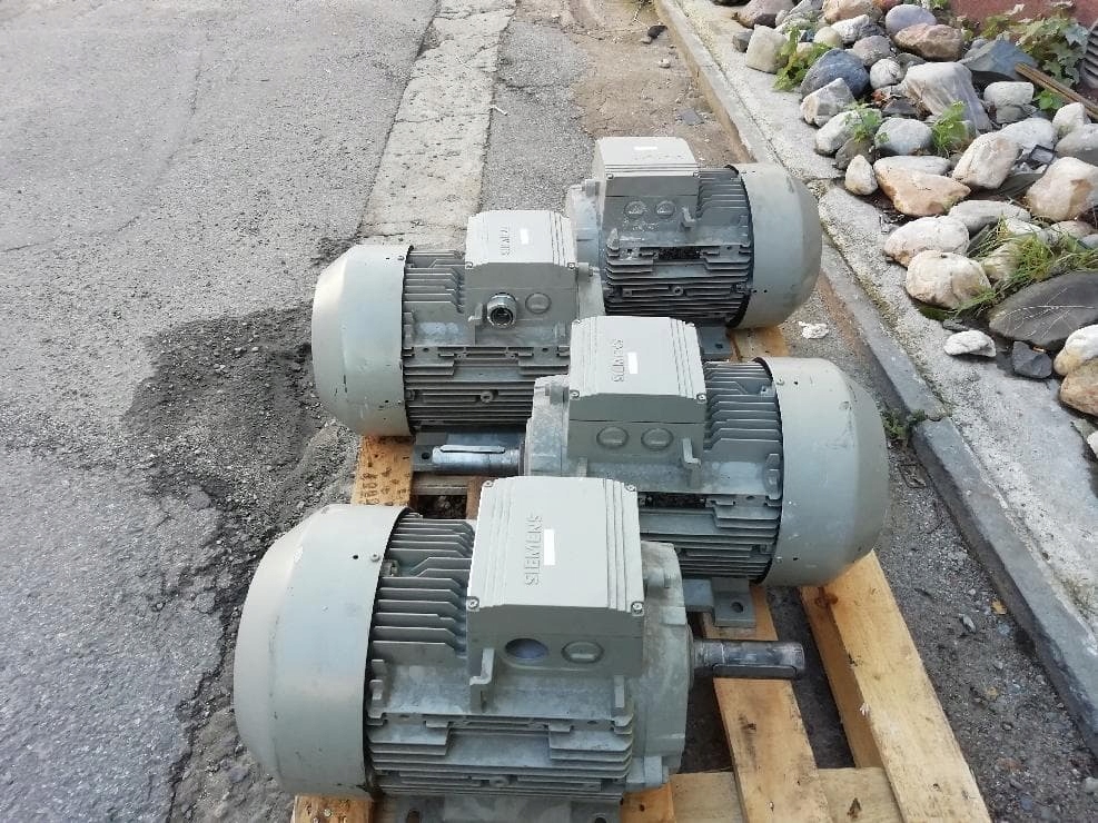 SILNIK ELEKTRYCZNY 11 KW / 1460 OBR. SIEMENS - 8588599316 - oficjalne archiwum Allegro