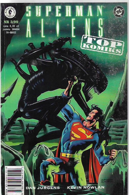 SUPERMAN ALIENS 3/99 TOP KOMIKS DC - 11139747839 - oficjalne archiwum ...
