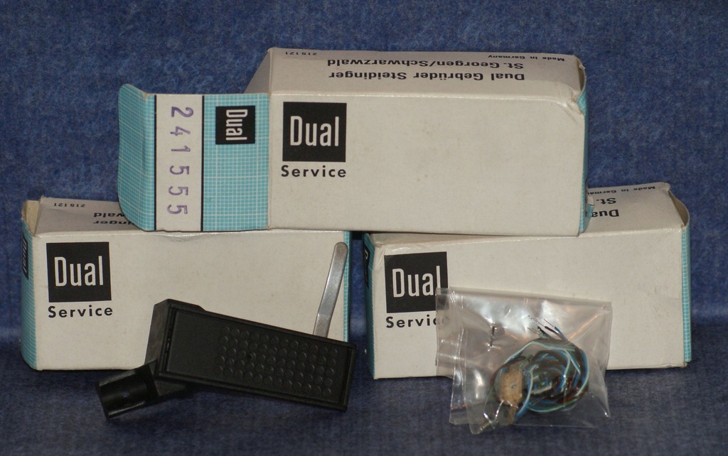 headshell gramofon DUAL ORYGINAŁ nr. kat . 241555 / DUAL 1237 ...