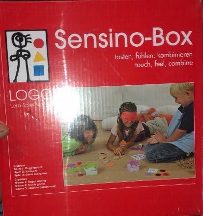 SENSINO BOX gra sensoryczna 3w1 motoryka - 9990217589 - oficjalne ...