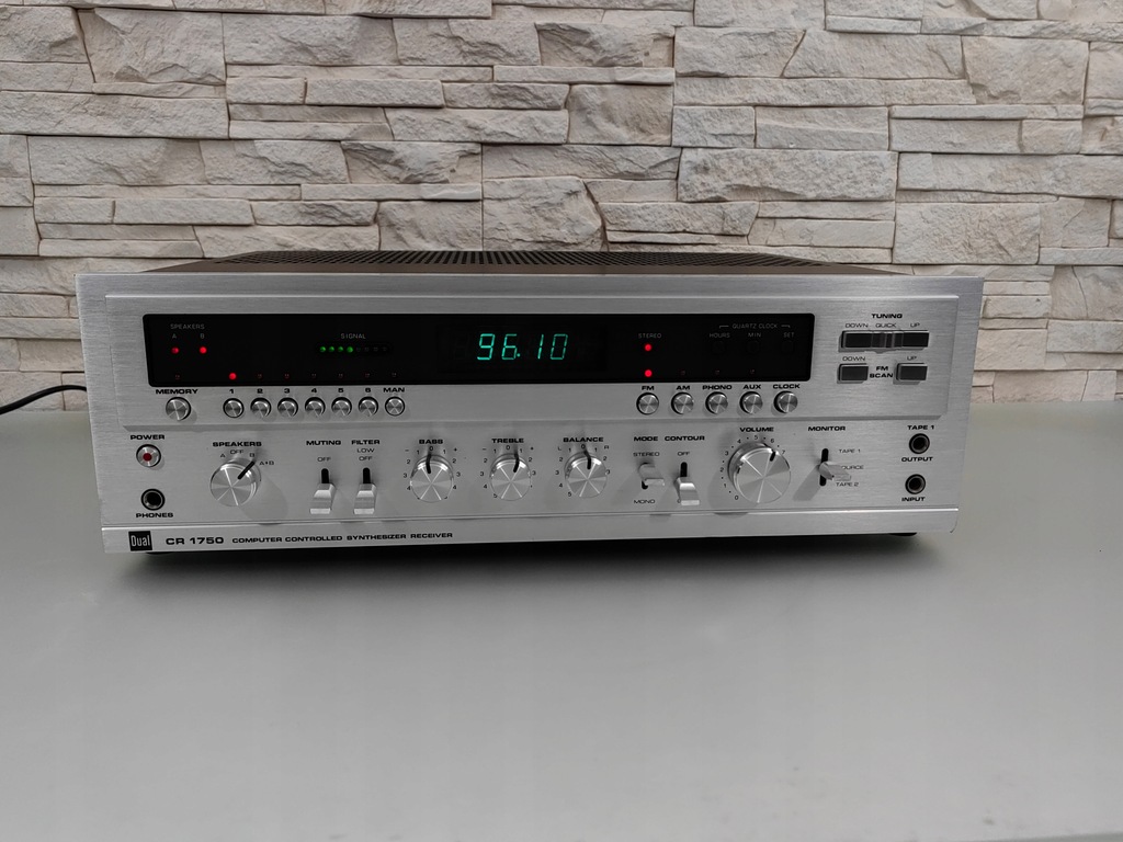 DUAL CR-1750 Kultowy Amplituner Stereo - 13908034219 - oficjalne ...