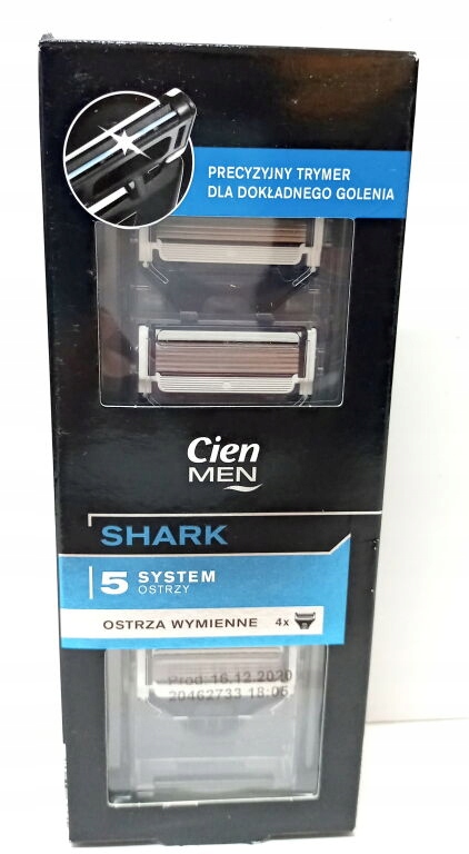 MASZYNKA DO GOLENIA CIEN MEN SHARK 5 OSTRZY - 10782465573 - oficjalne ...