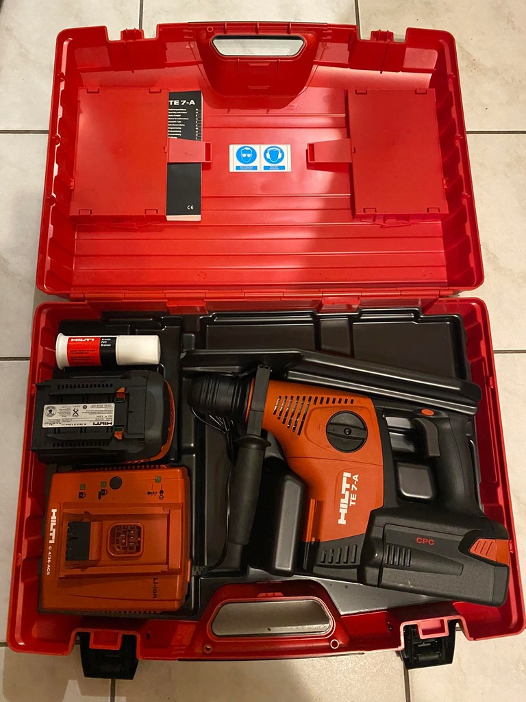 Młotowiertarka HILTI TE 7-A - 14529050363 - oficjalne archiwum Allegro