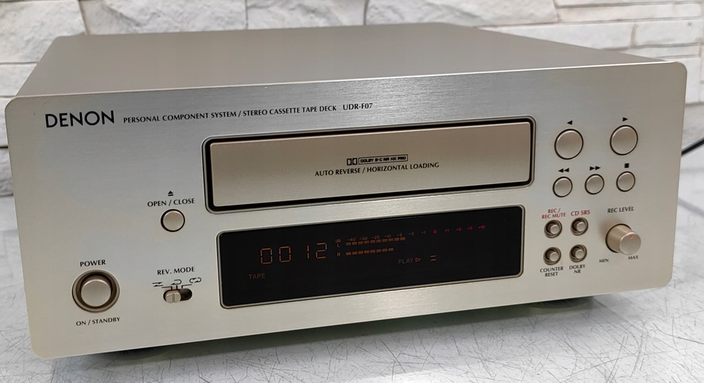 DENON UDR-F07 Magnetofon jedno kasetowy - 13429351461 - oficjalne ...