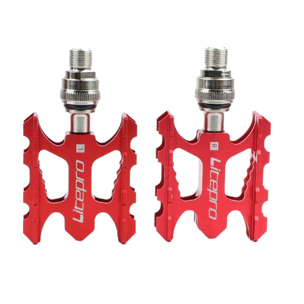 Bike Pedals, Sealed Bearing Cycling Bicycle Red - 13000093954 ...