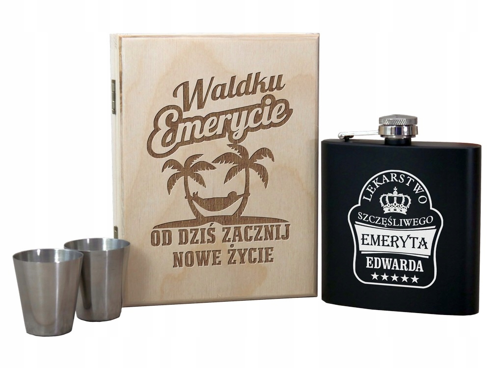PIERSIÓWKA SKRZYNKA EMERYTURA EMERYT PREZENT - 11817128354 - oficjalne ...