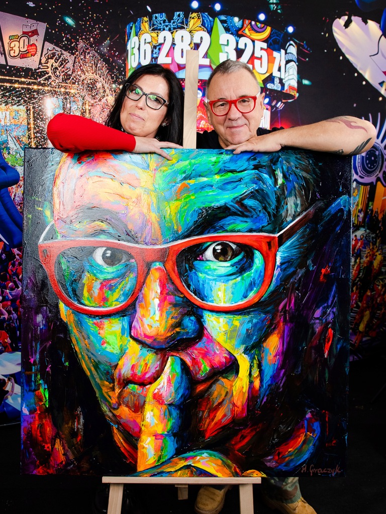 Monika Graczyk: Obraz 'Jurek Owsiak' - 13044920227 - oficjalne archiwum ...