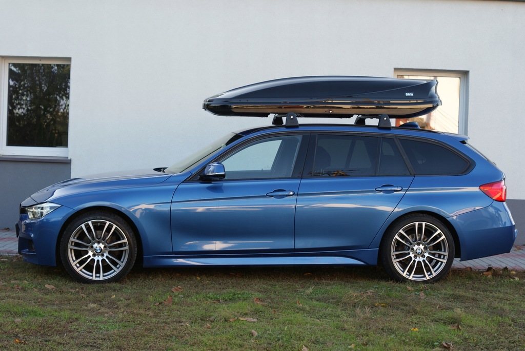 BOX Dachowy BMW 520L + Bagażnik dachowy F31 BMW - 13035340933 ...