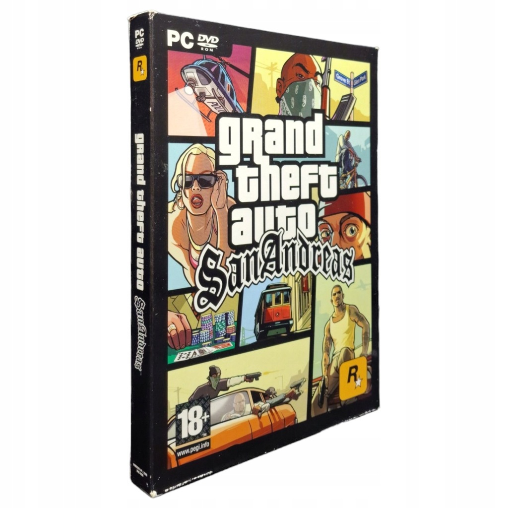 Купить Grand Theft Auto San Andreas GTA SA ПК КОРОБКА: отзывы, фото и ...