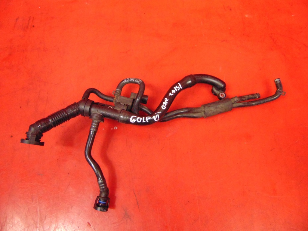 VW GOLF VI 1.4 TSI ZAWÓR ZWROTNY TURBINY PRZEWODY - 12693149225 ...