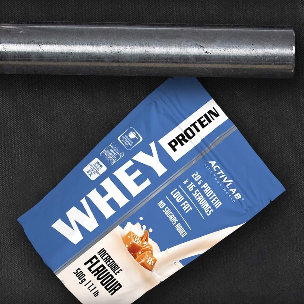 ACTIVLAB WHEY PROTEIN - słony caramel BIAŁKO WPC - 14370469801 - oficjalne archiwum Allegro