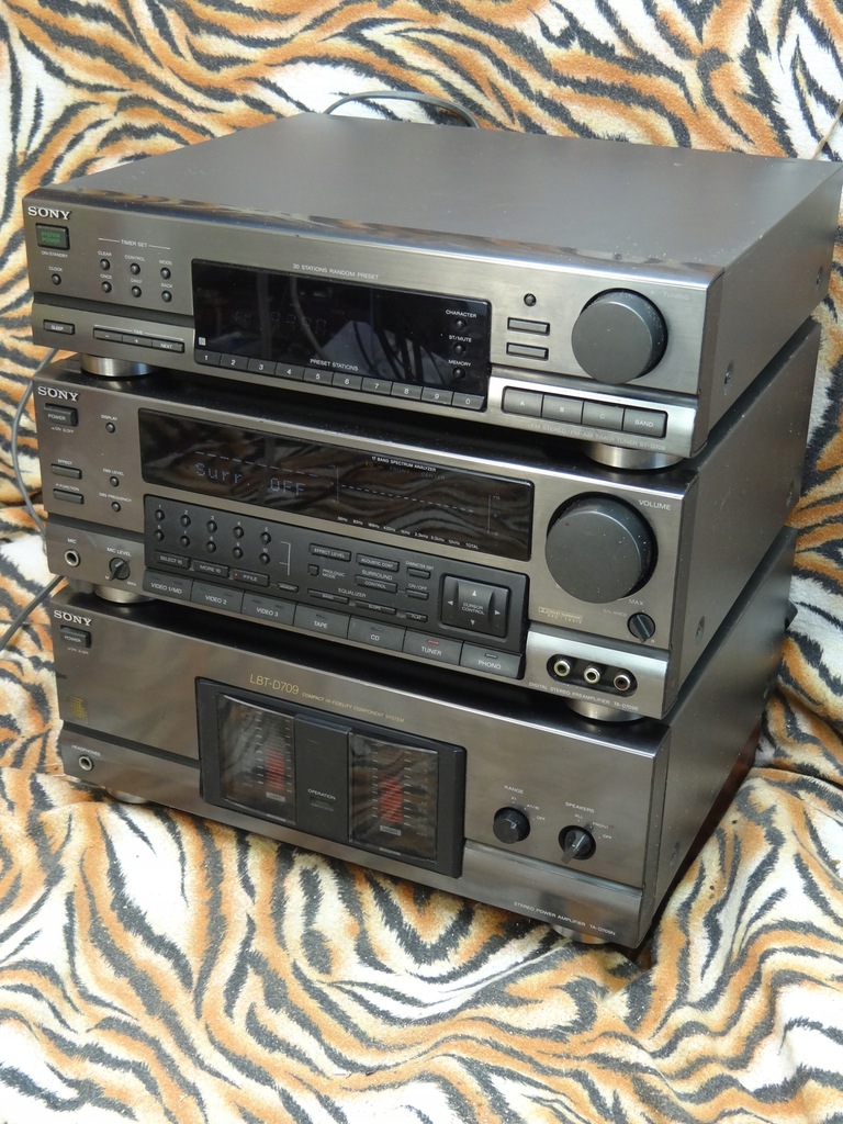 Wieża z elementów SONY TA-D709E TA-D709N ST-D709 - 10222334342 ...