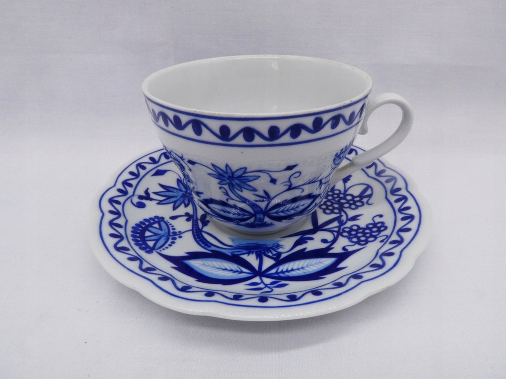 FILIŻANKA KAHLA WZÓR CEBULOWY 3-255 - 13442279534 - oficjalne archiwum Allegro