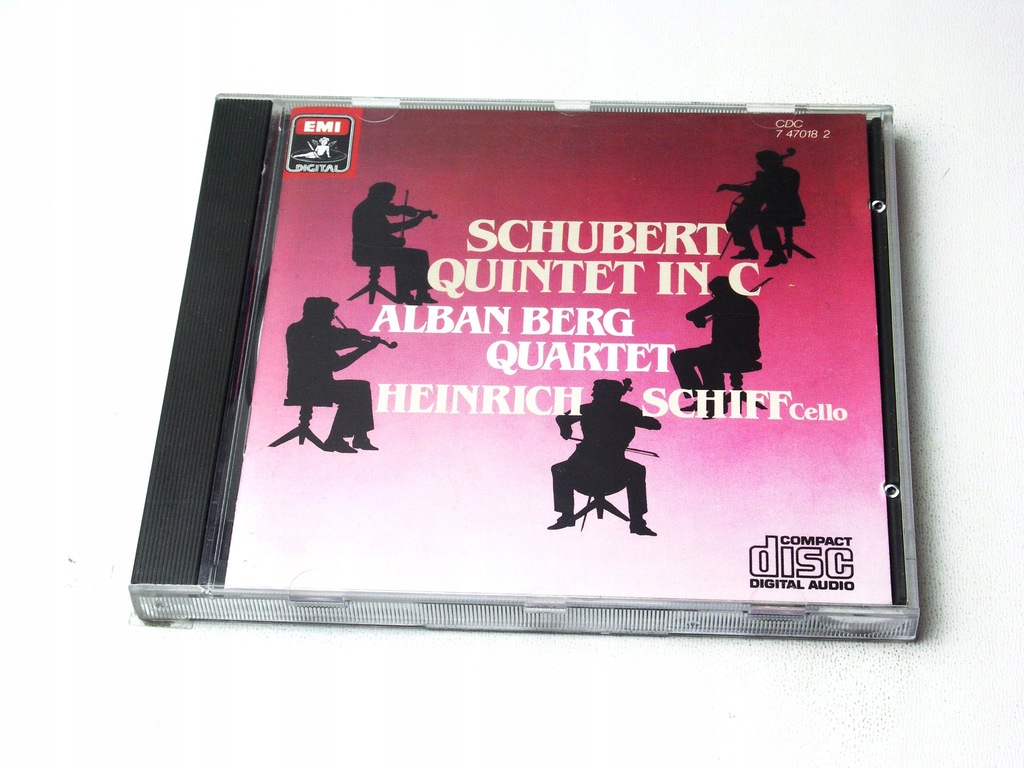 SCHUBERT/ ALBAN BERG QUARTET- QUINTET IN C - 14248463346 - oficjalne archiwum Allegro