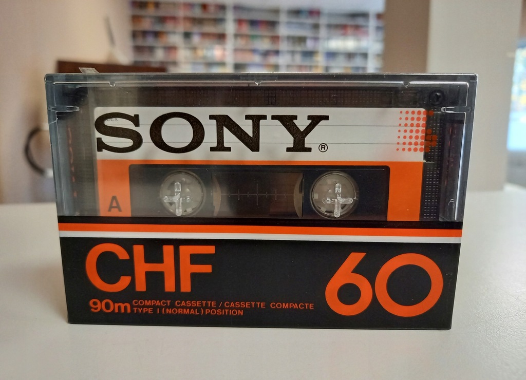 SONY CHF 60 kaseta magnetofonowa - 11392079516 - oficjalne archiwum Allegro