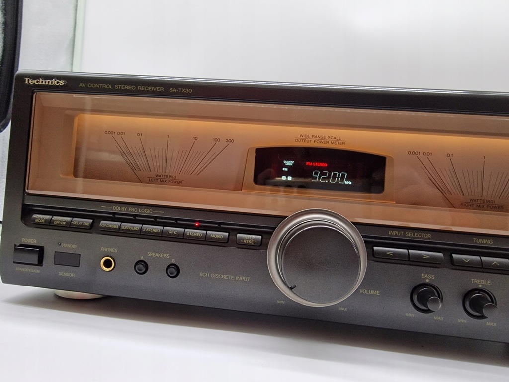 Technics SA-TX30 Amplituner Ładny stan + Pilot !!! - 12616130157 ...
