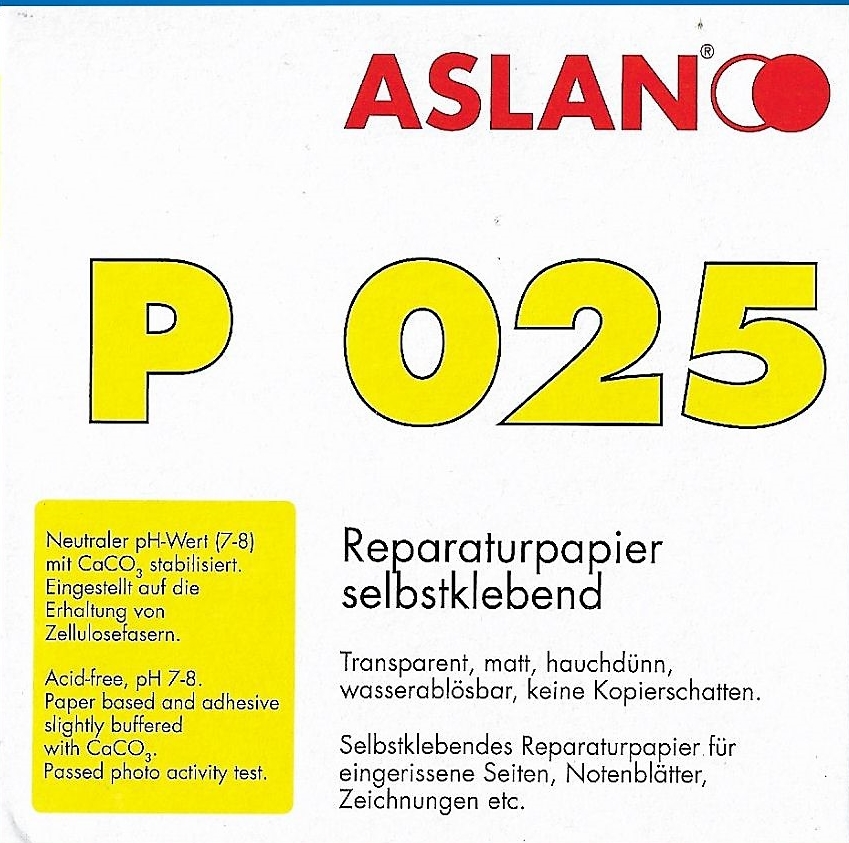 ASLAN TAŚMA NAPRAWCZA Przezroczysta P025 do druków - 11850364070 ...