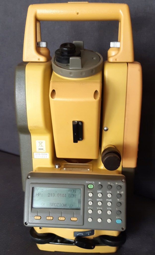 Tachimetr Topcon GTS-105N - 12800543093 - oficjalne archiwum Allegro
