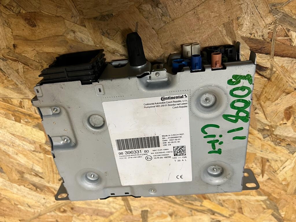 Radio nawigacja Peugeot OE 9839633180 - 13149883665 - oficjalne ...