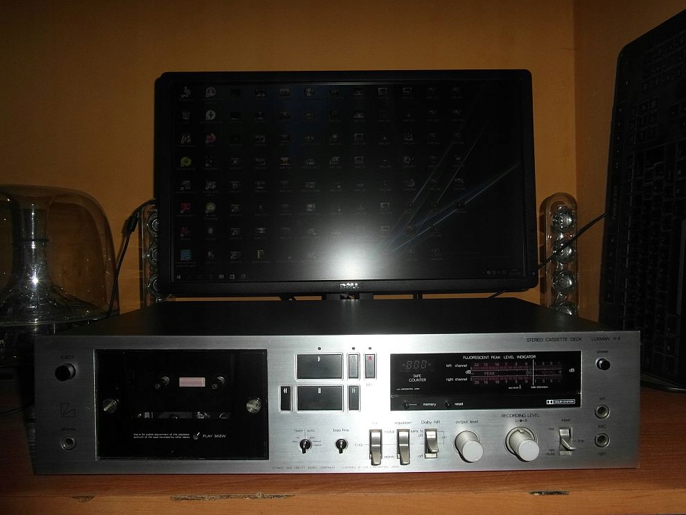 Magnetofon kasetowy Luxman K-8 Vintage Japan HiEnd - 9085799512 ...