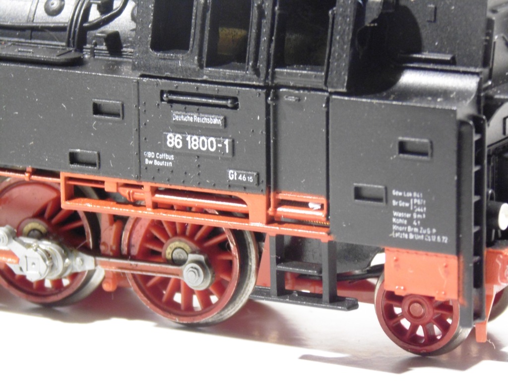 PIKO PAROWÓZ BR 86 H0 1:87 5485 - 7541815119 - oficjalne archiwum Allegro