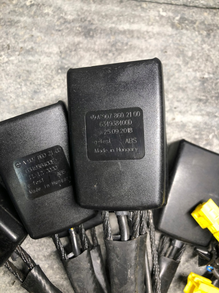 ZAPINKA PASA MERCEDES SPRINTER A9078602100 - 12606539545 - oficjalne ...