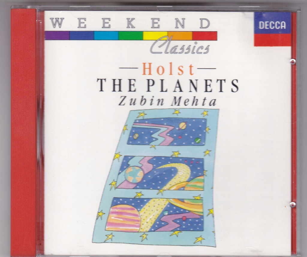 Gustav Holst - The Planets MEHTA / 89' CD NM - 9874216073 - oficjalne archiwum Allegro