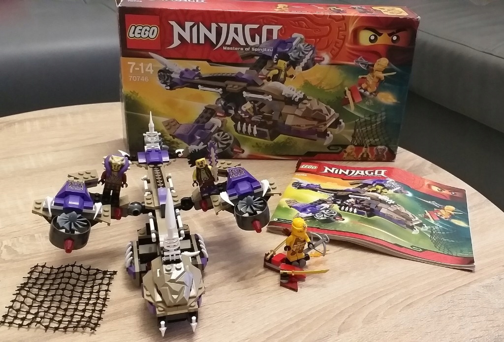 Lego Ninjago 70746 stan idealny, kompletne - 8056564443 - oficjalne ...