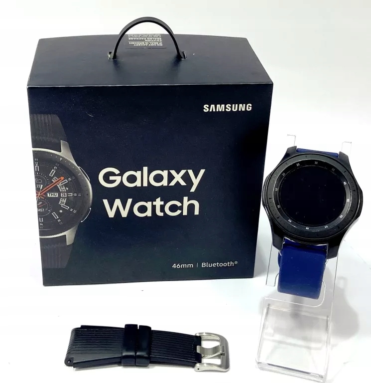 SAMSUNG GALAXY WATCH 46MM SM-R800 ZESTAW - 12393949564 - oficjalne ...