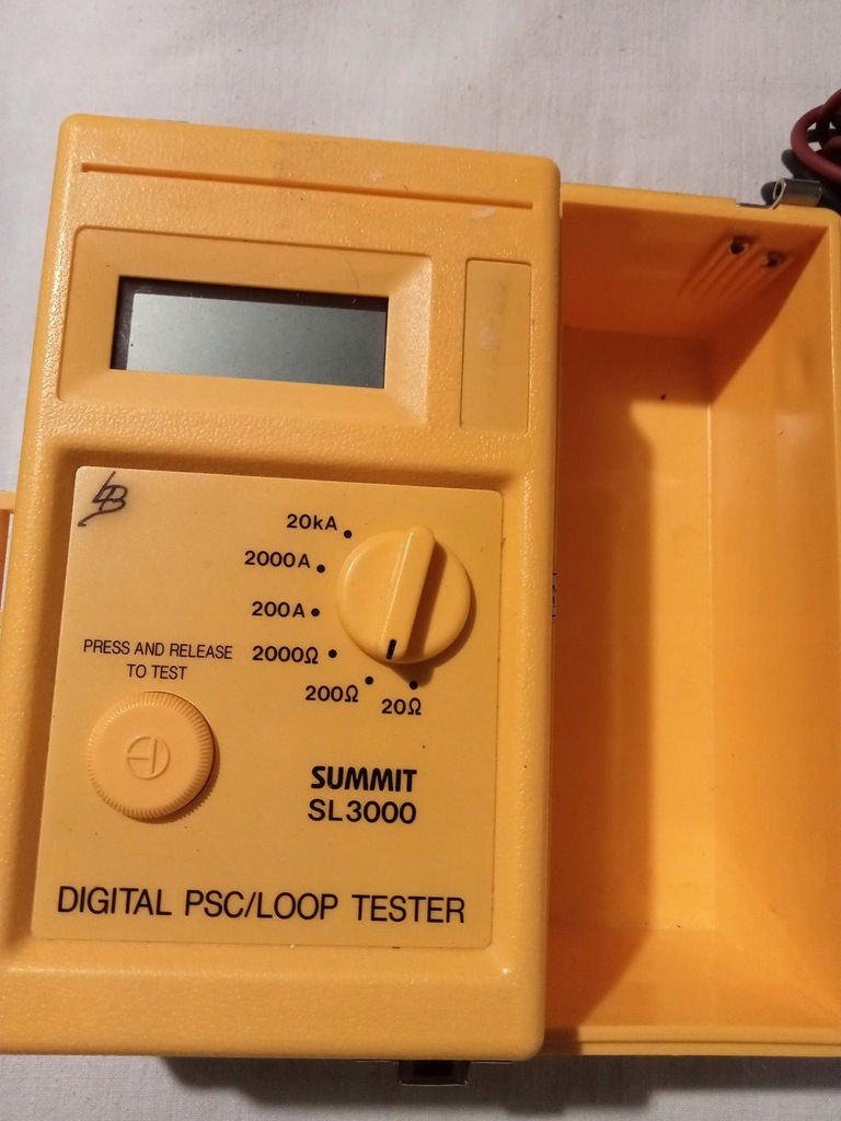 Miernik pętli zwarcia SUMMIT SL3000 z lat 90-tych - 13444593043 ...