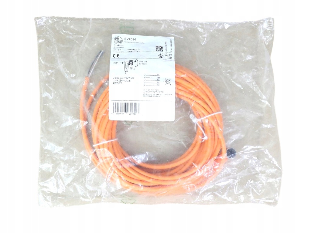 IFM EVT014 Przewód czujnikowy M12 5pol 10m - 9809626769 - oficjalne ...