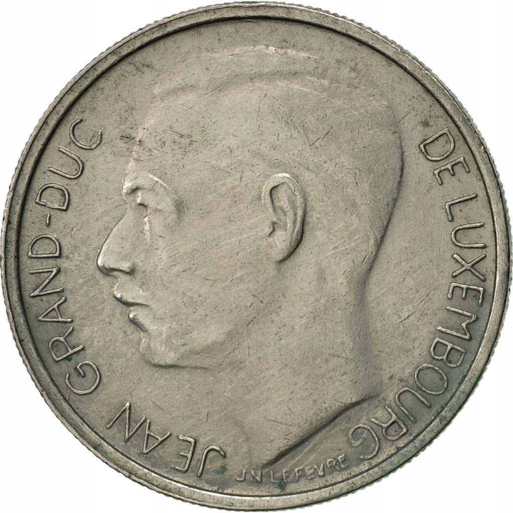 Moneta, Luksemburg, Jean, Franc, 1970, AU(50-53), - 10084319740 ... Moneta, Luksemburg, Jean, Franc, 1970, AU(50-53), - 10084319740 ...