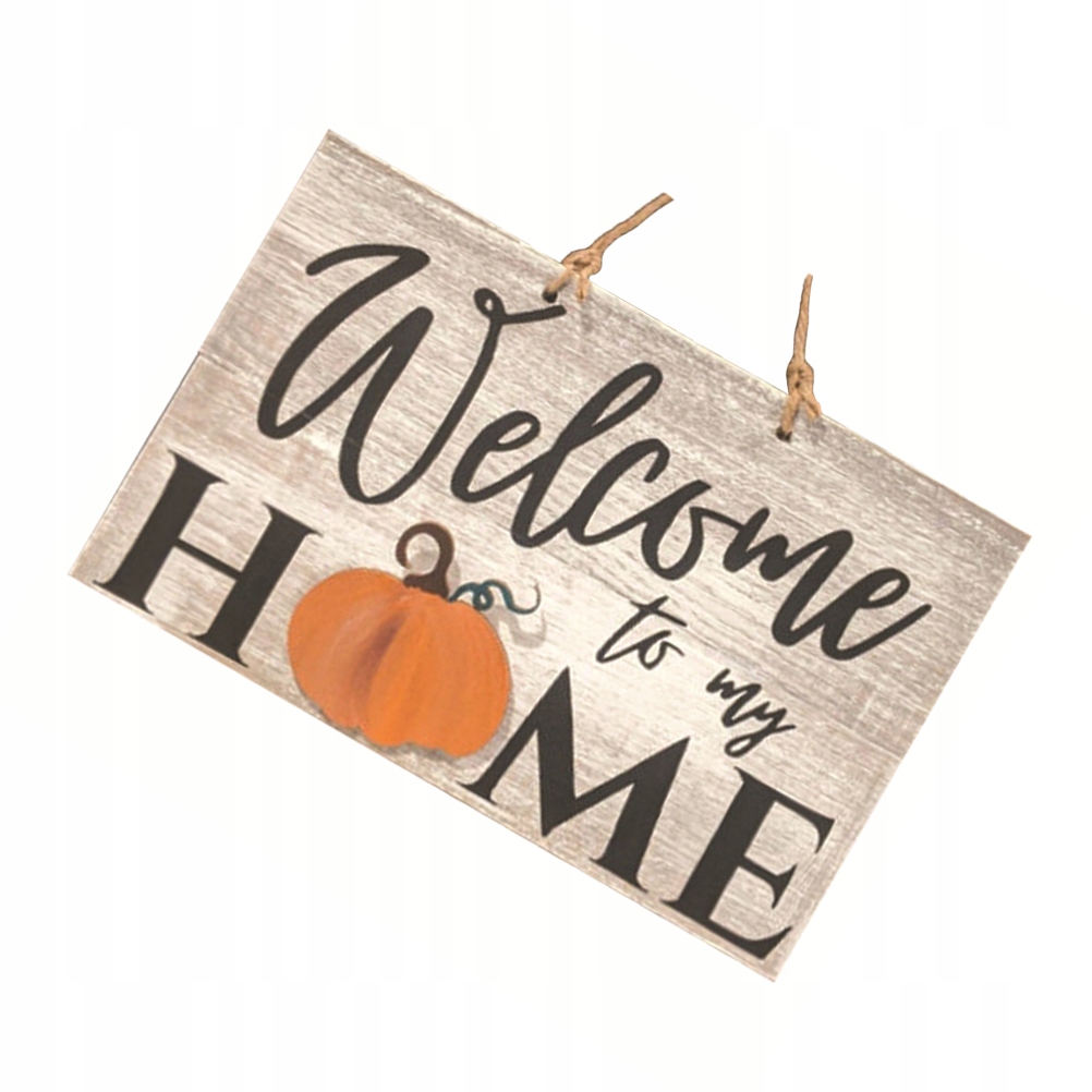 Welcome My Home Signs Wooden Door Skeleton - 14015686687 - oficjalne ...