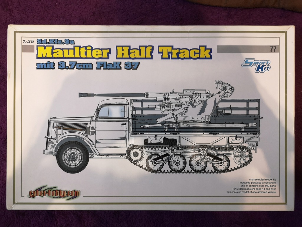 Dragon 6768 Sd.Kfz.3a Maultier mit 3.7cm FlaK 37 - 9928946008 ...