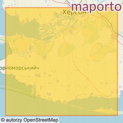 UKRAINA Chersoń/Skadowsk mapa topograficzna - 9048198718 - oficjalne ...