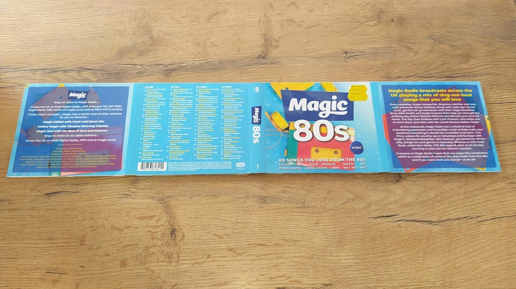 Magic 80s - 4XCD - 13995901792 - oficjalne archiwum Allegro
