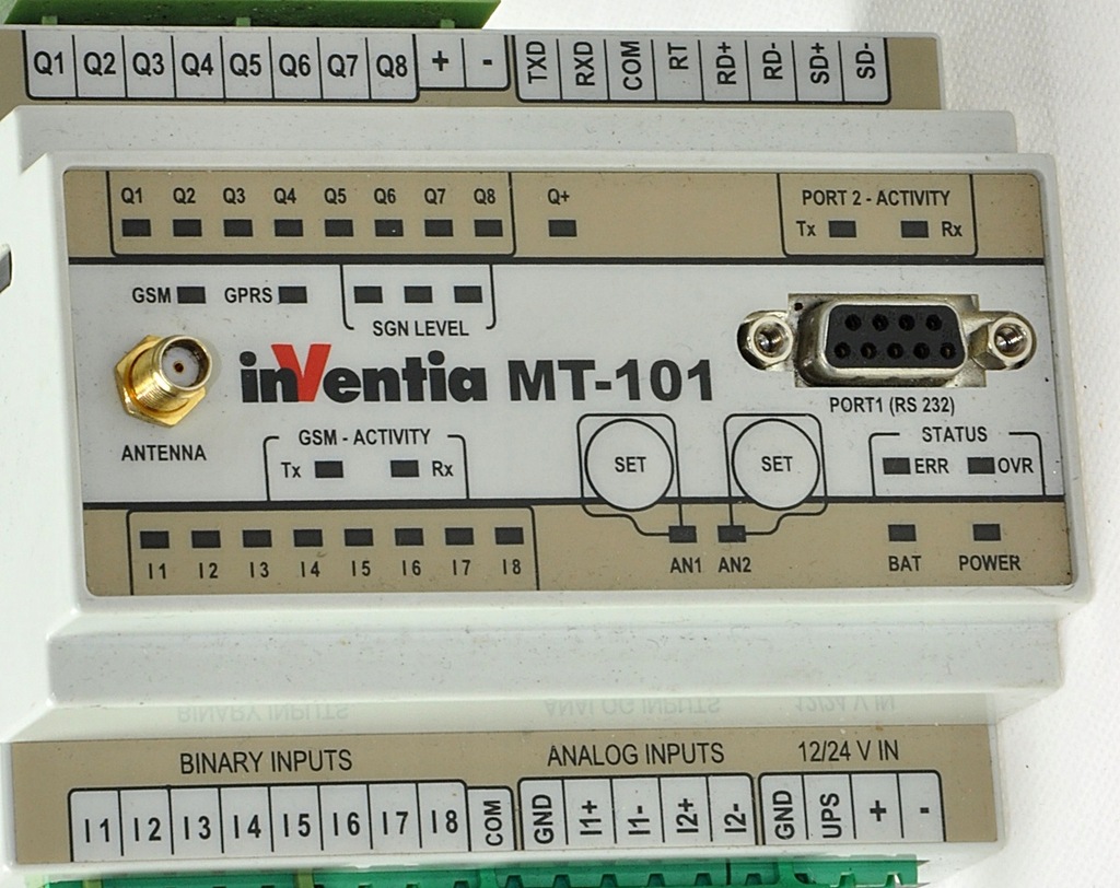 MT-101 Inventia Moduł telemetryczny GPRS Logger - 7813412213 ...